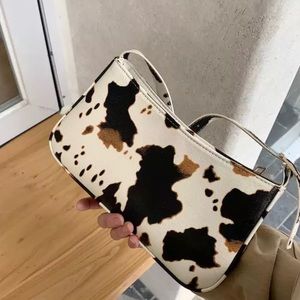 Bags | Cow Print Shoulder Bag Handbag Small Purse New Nwt | Poshmark